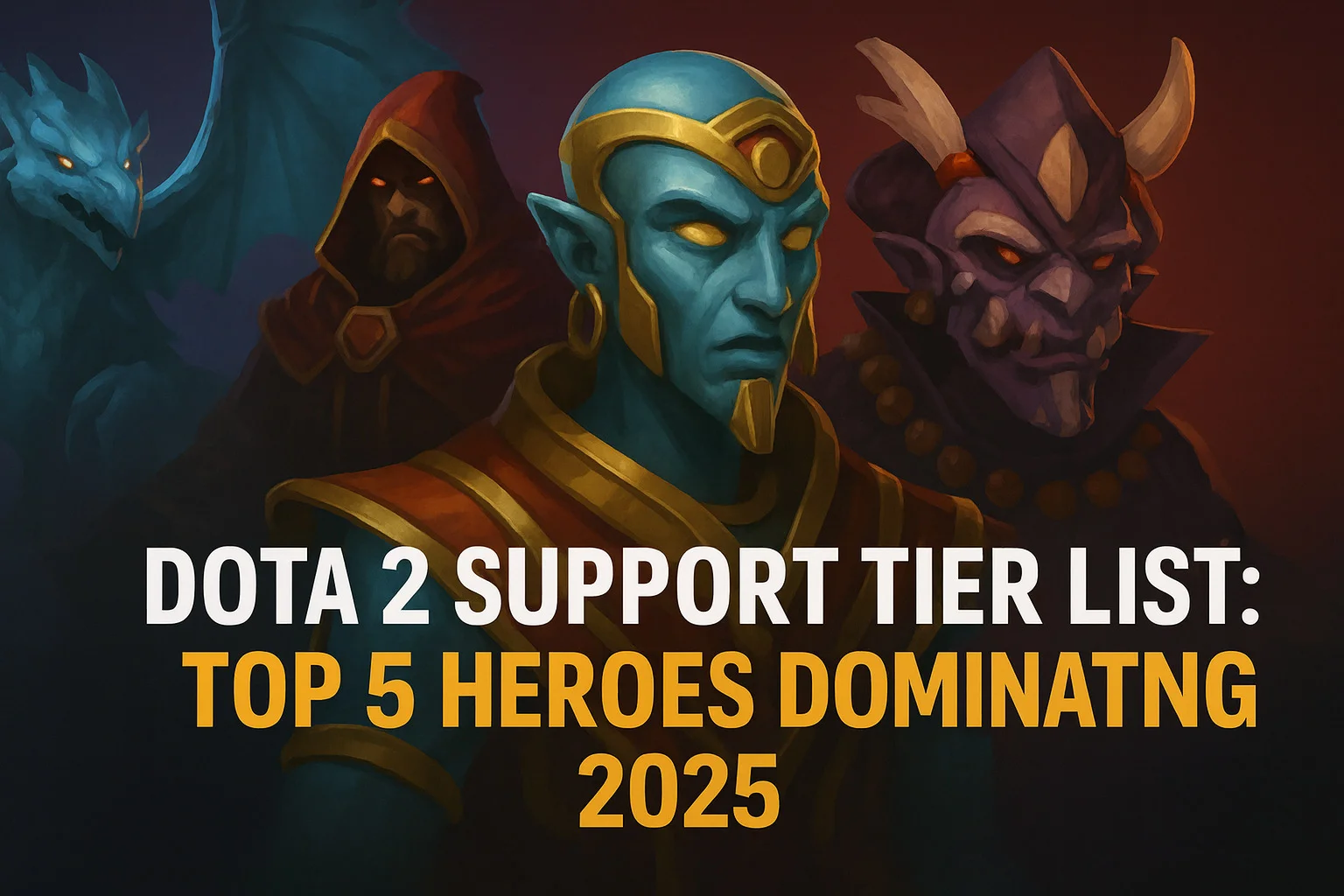 Dota 2 support tier list top 5 heroes dominating 2025 ⇒ Dota2Gamers