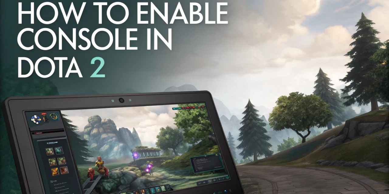 Enable Console in Dota 2 Easily ⇒ Step-by-Step Setup Guide