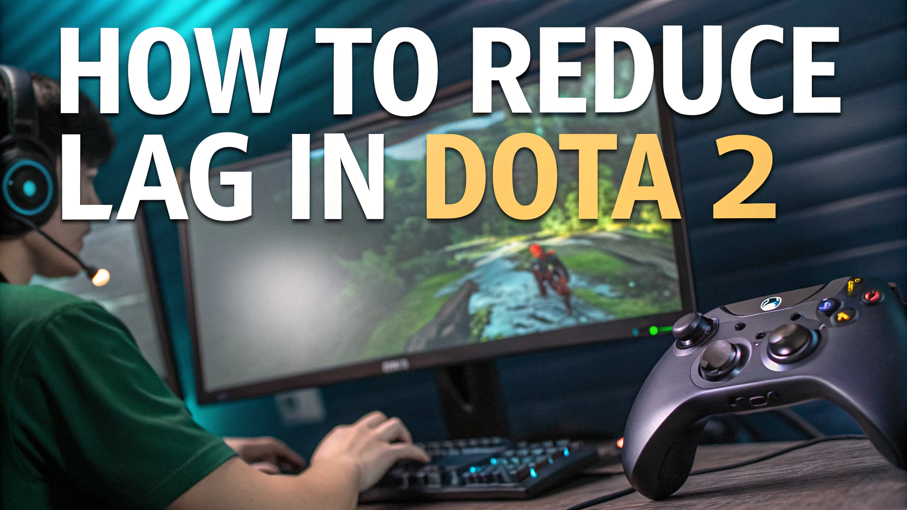 Reduce Lag in Dota 2 ⇒ Boost FPS & Fix Ping Now!