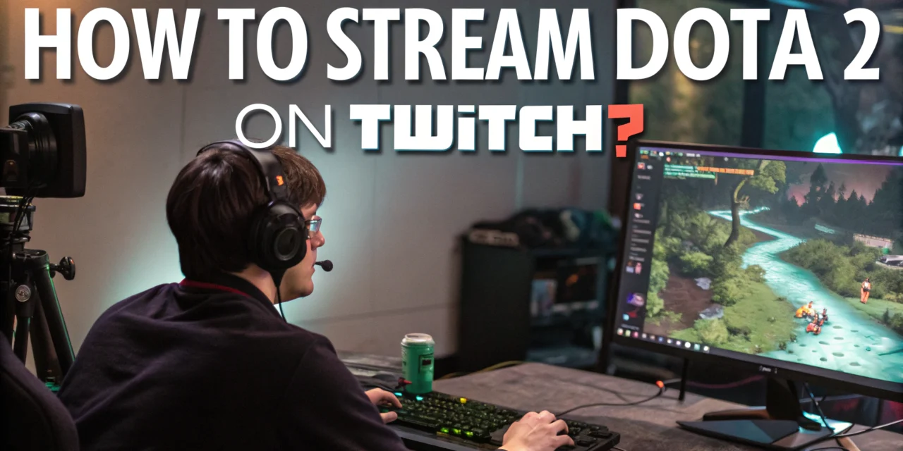How to Stream Dota 2 on Twitch ⇒ Start Your Channel Today