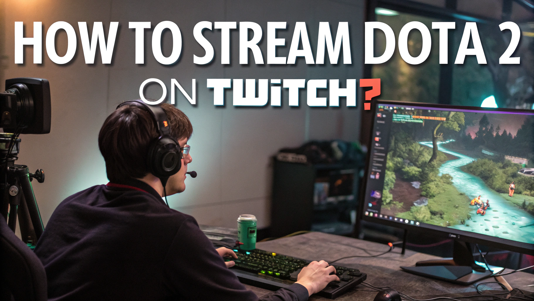 How to Stream Dota 2 on Twitch ⇒ Start Your Channel Today